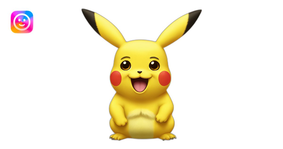 pikachu-shrek-face emoji | AI Emoji Generator