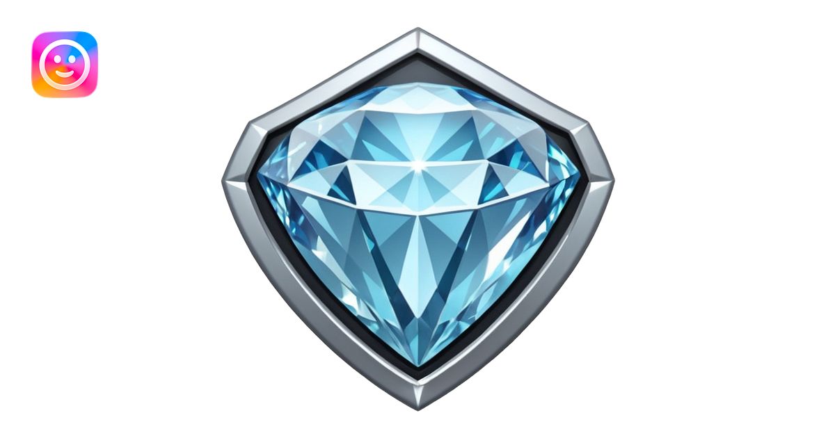 Diamond level 4 paid subscription badge emoji | AI Emoji Generator