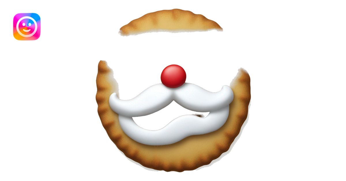 Santa Rudolf Cookies emoji | AI Emoji Generator