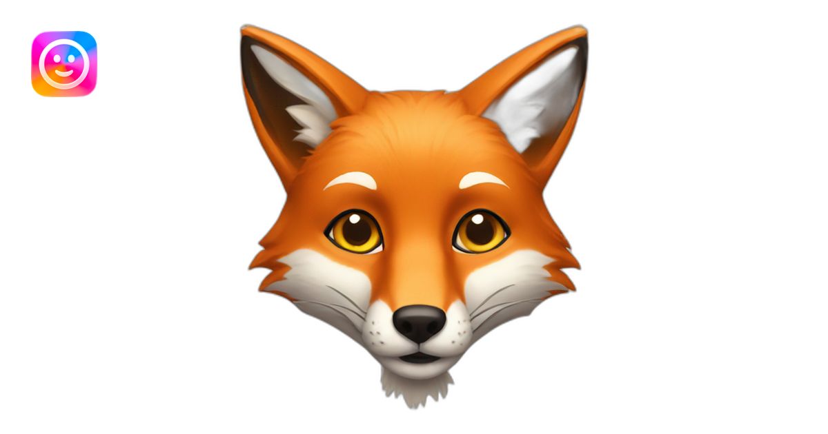 fox emoji | AI Emoji Generator