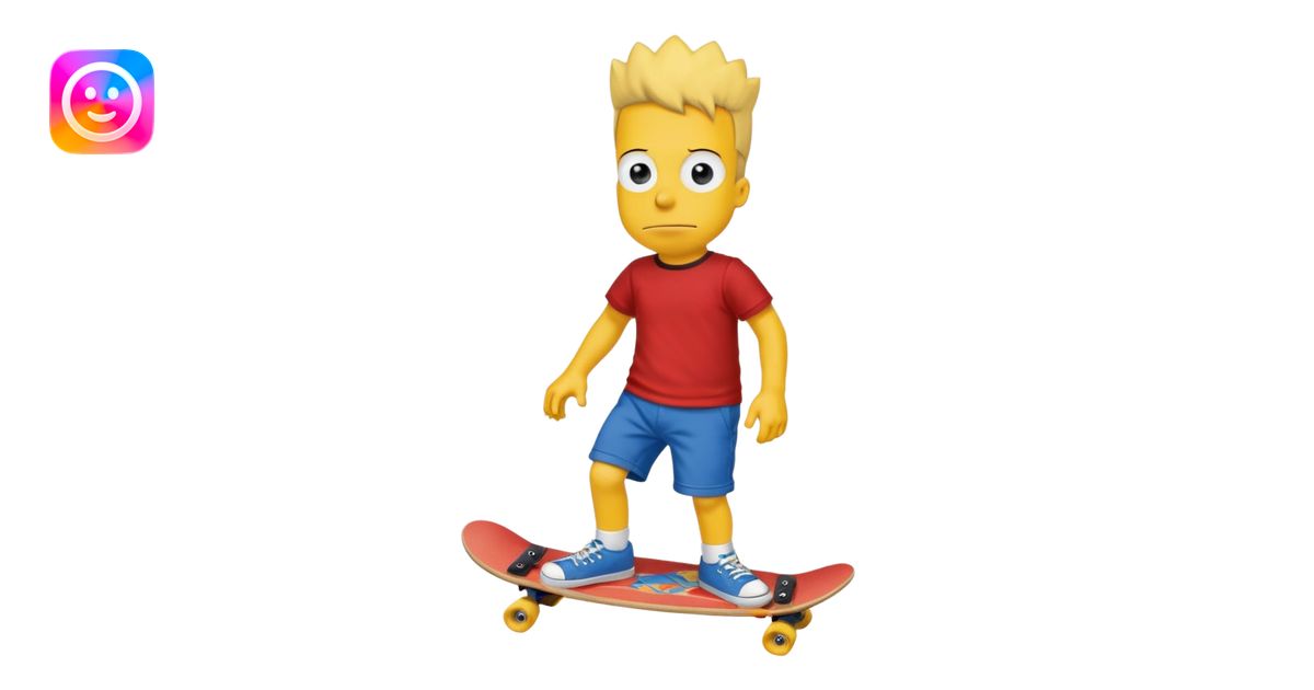make the realistic bart simpson meme with charlie kirks face emoji | AI ...