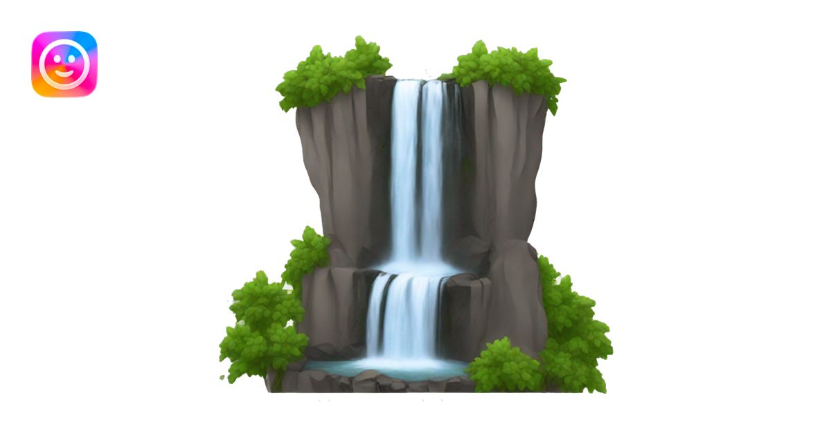 falls emoji | AI Emoji Generator
