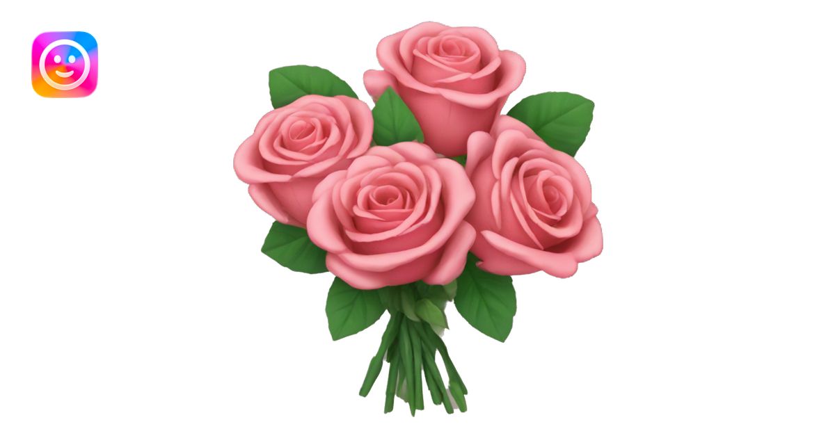 bouquet of roses emoji | AI Emoji Generator