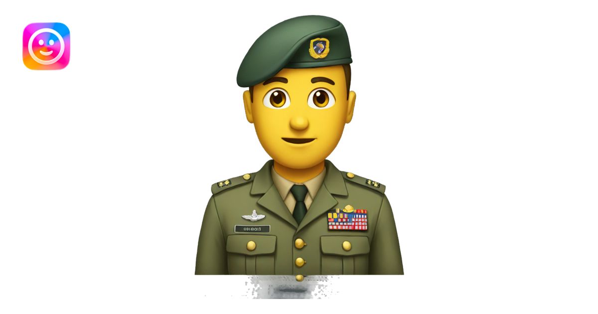 MILITARY emoji | AI Emoji Generator
