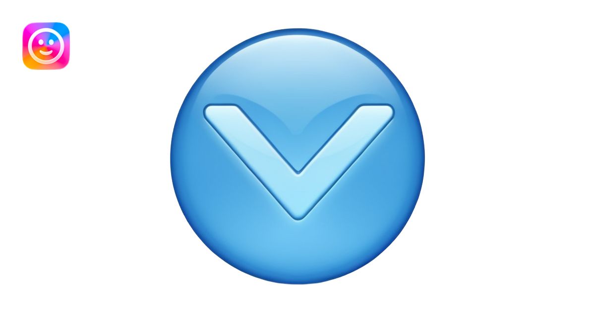 I want to make a what’s app blue tick mark emoji emoji | AI Emoji Generator
