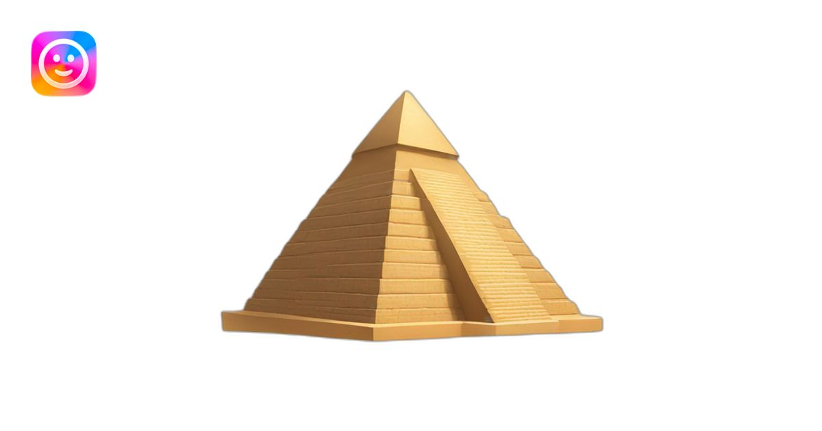 pyramid emoji | AI Emoji Generator