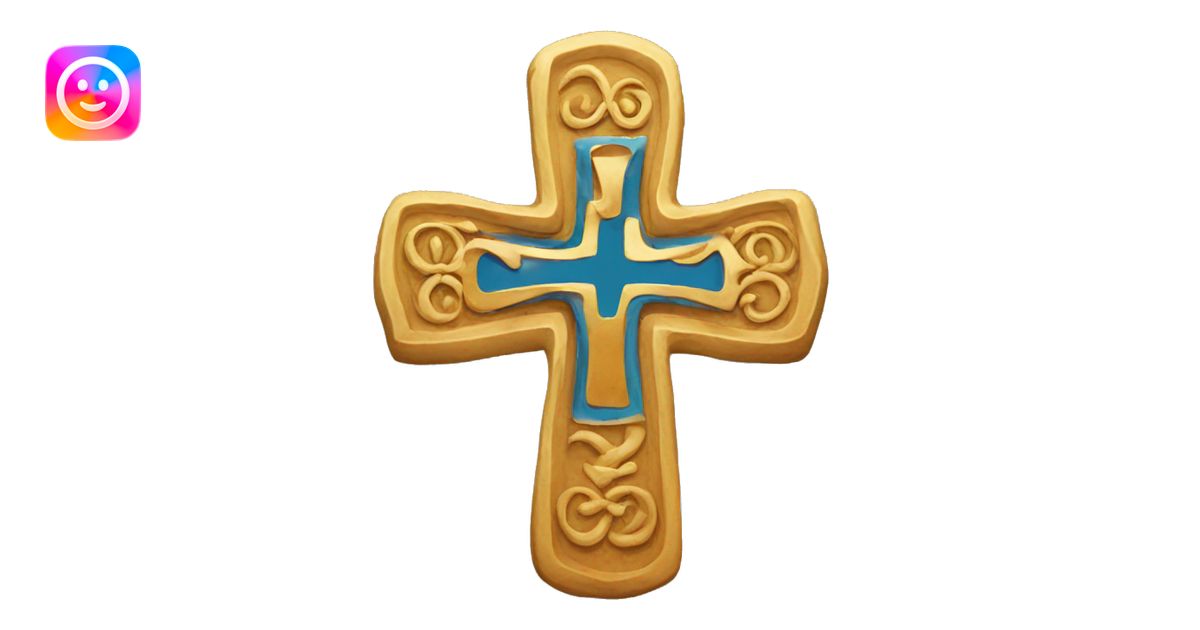 coptic orthodox cross emoji | AI Emoji Generator