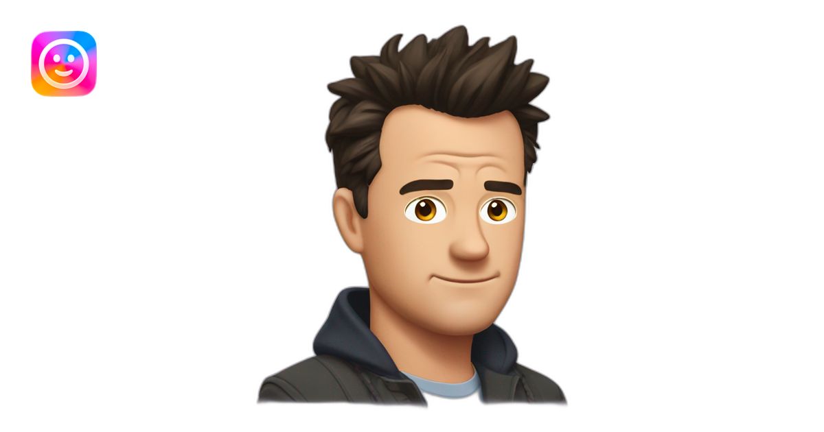 chandler bing emoji | AI Emoji Generator