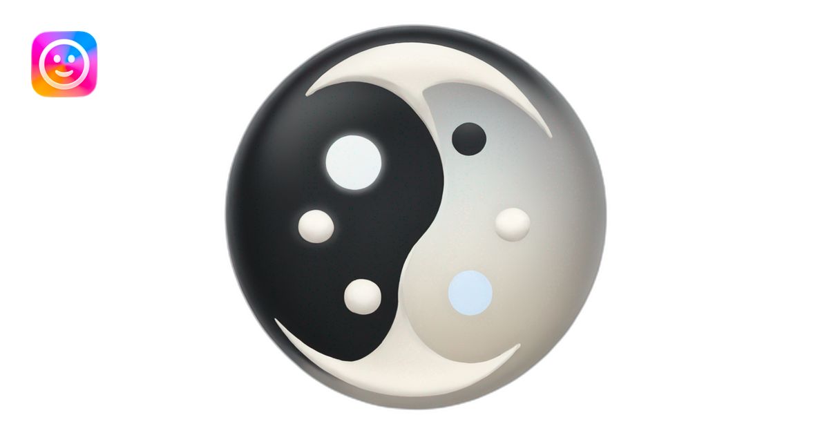 yin yang luna emoji | AI Emoji Generator