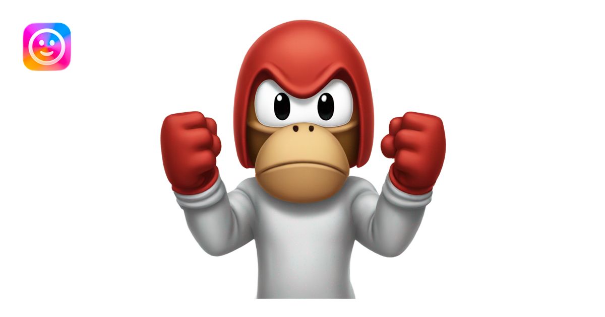 Knuckles emoji | AI Emoji Generator