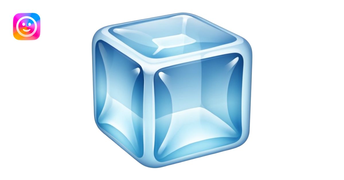 Ice ️🧊 emoji | AI Emoji Generator