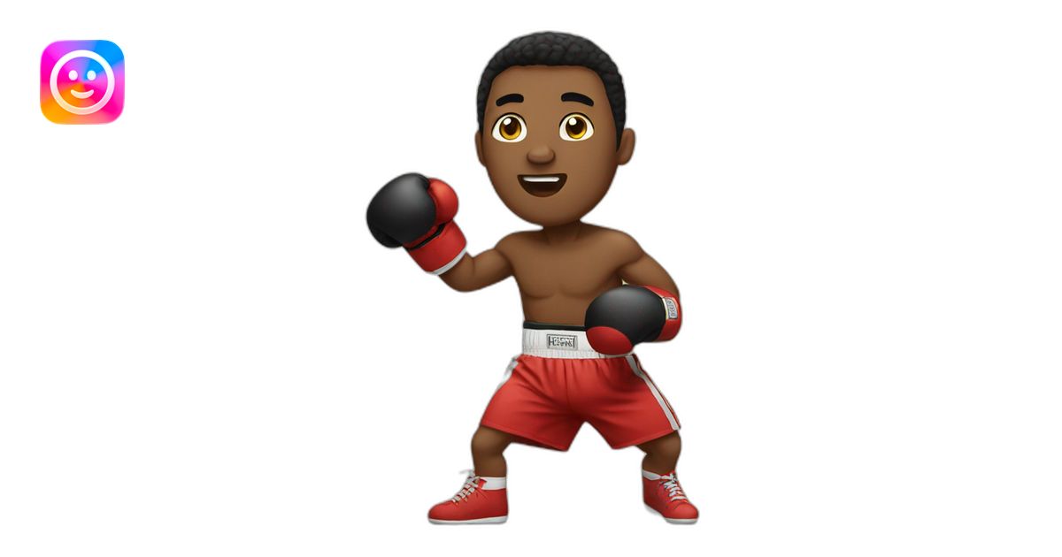 Boxing emoji | AI Emoji Generator