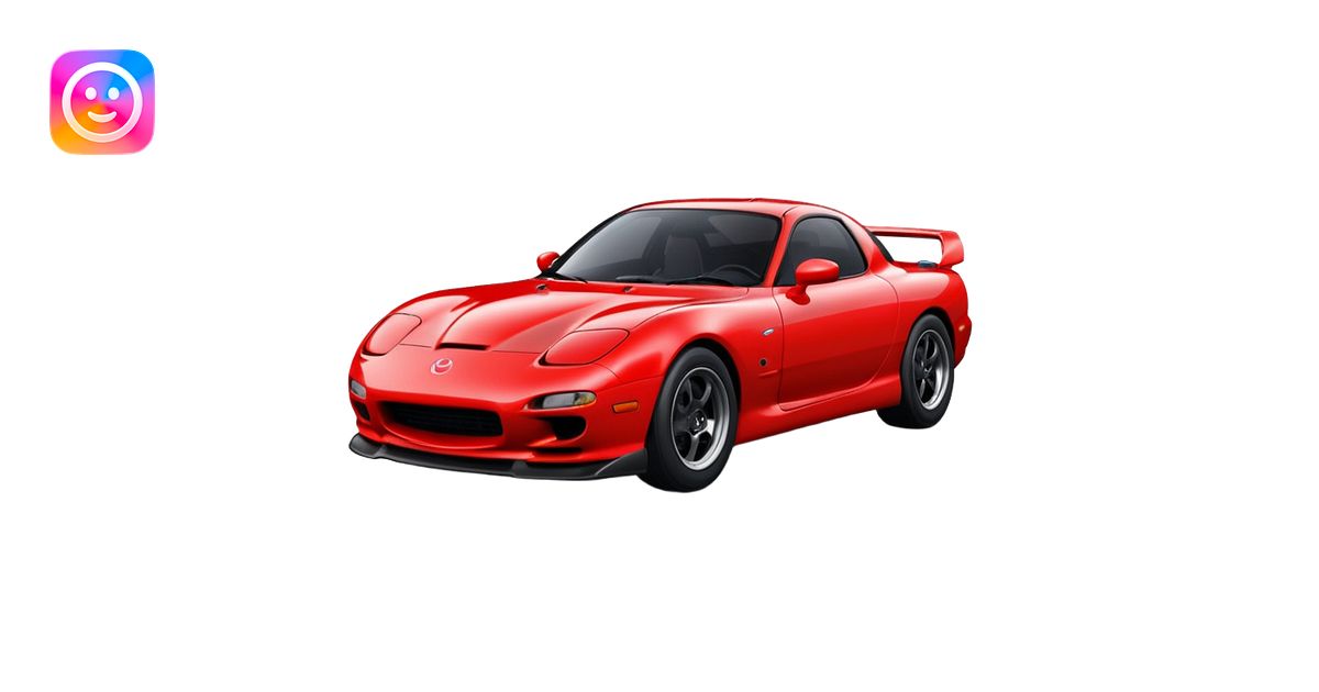 Mazda rx 7 emoji | AI Emoji Generator