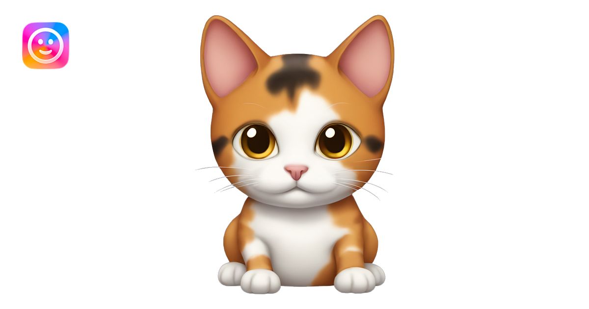 calico cat pregnant emoji | AI Emoji Generator