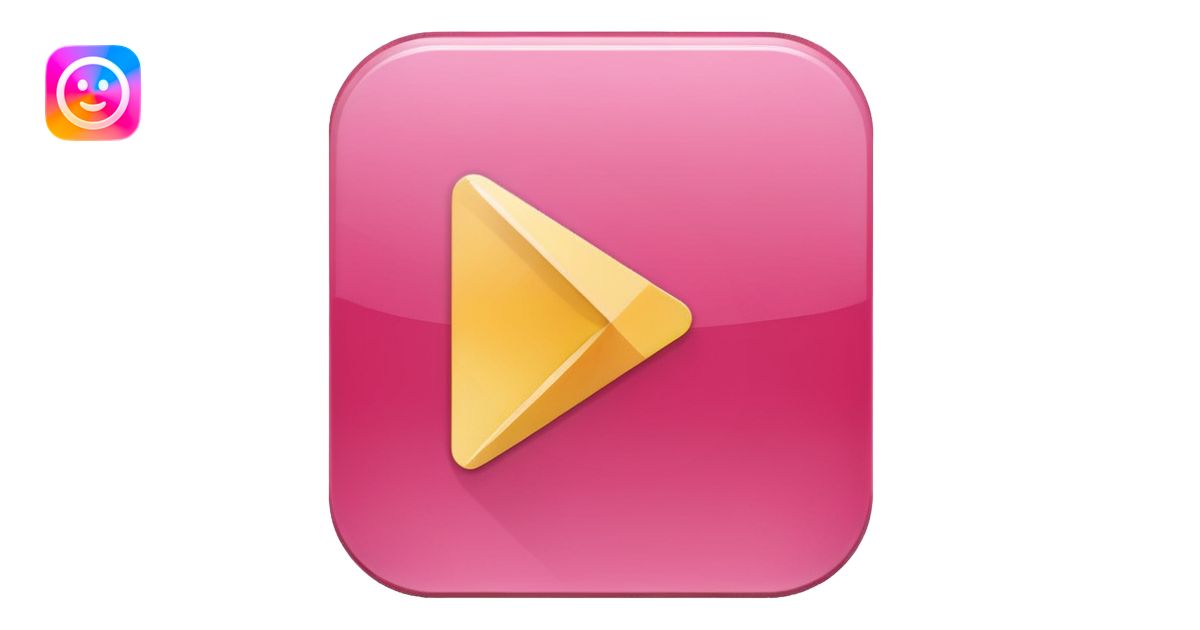 pink google play store emoji | AI Emoji Generator