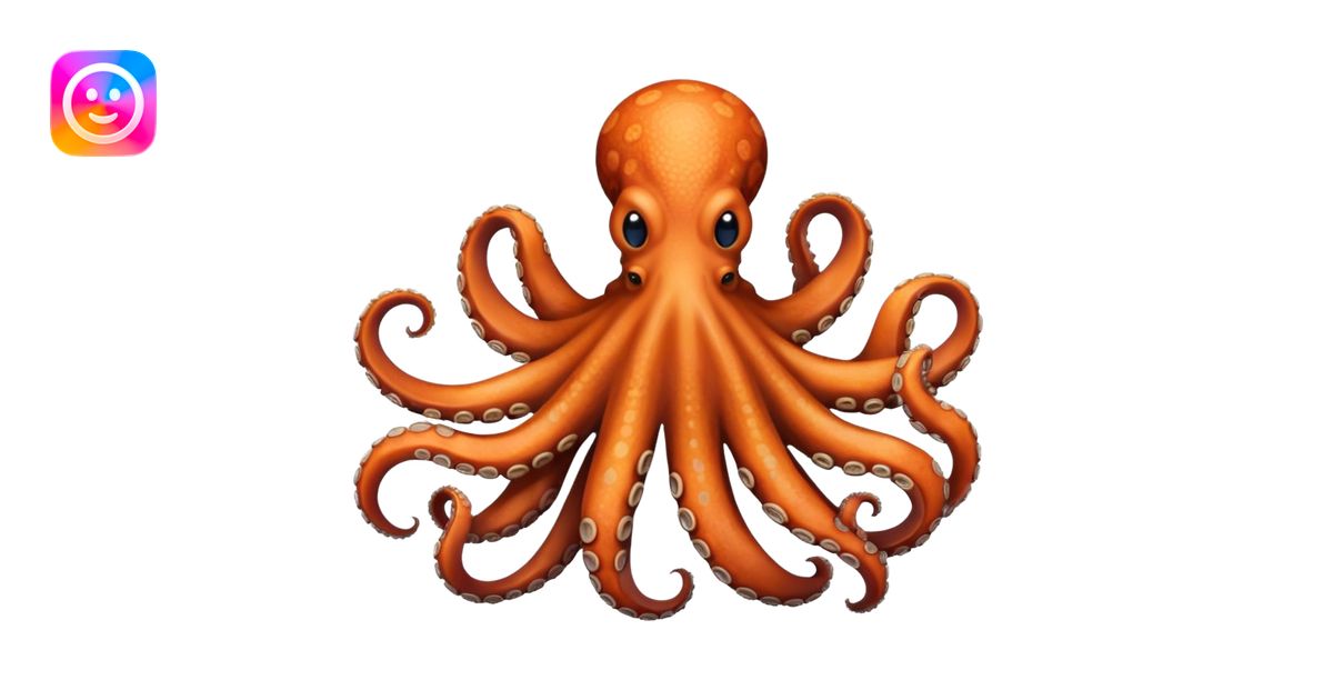 diferentes pulpos emoji | AI Emoji Generator