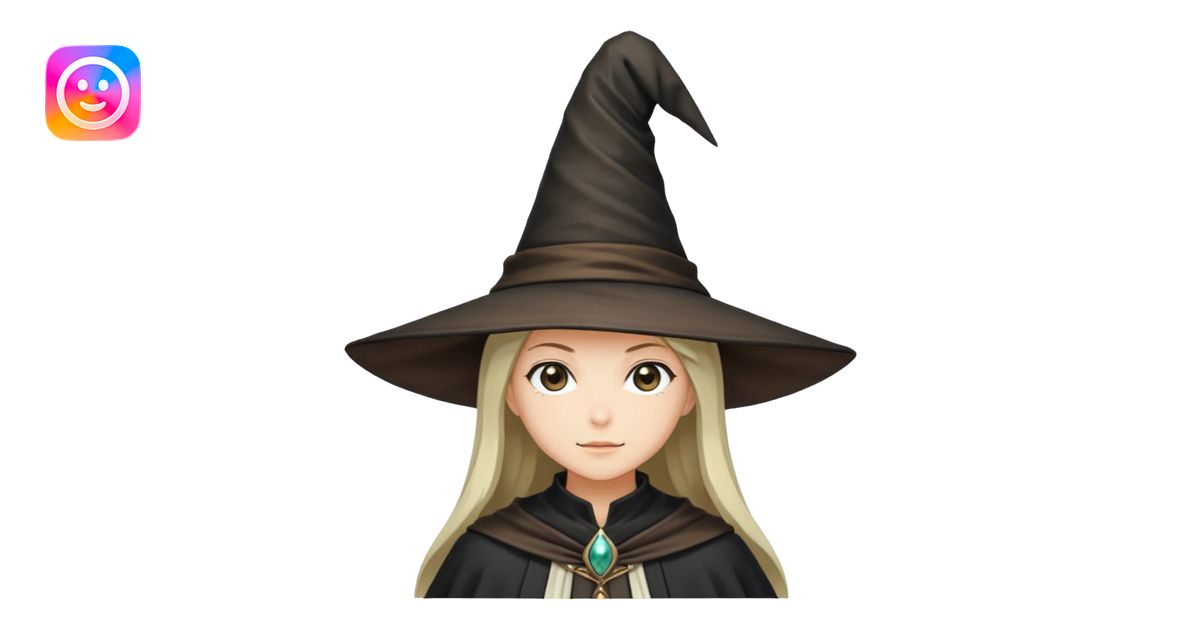 witch hat atelier emoji | AI Emoji Generator