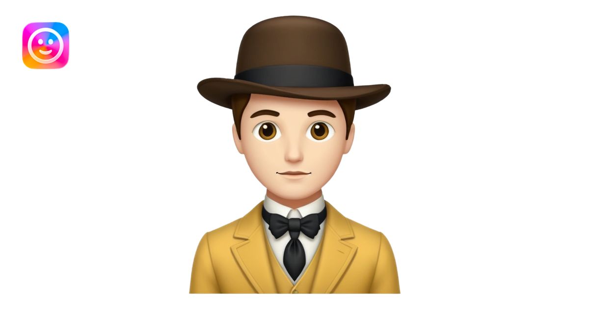 Dandy emoji | AI Emoji Generator