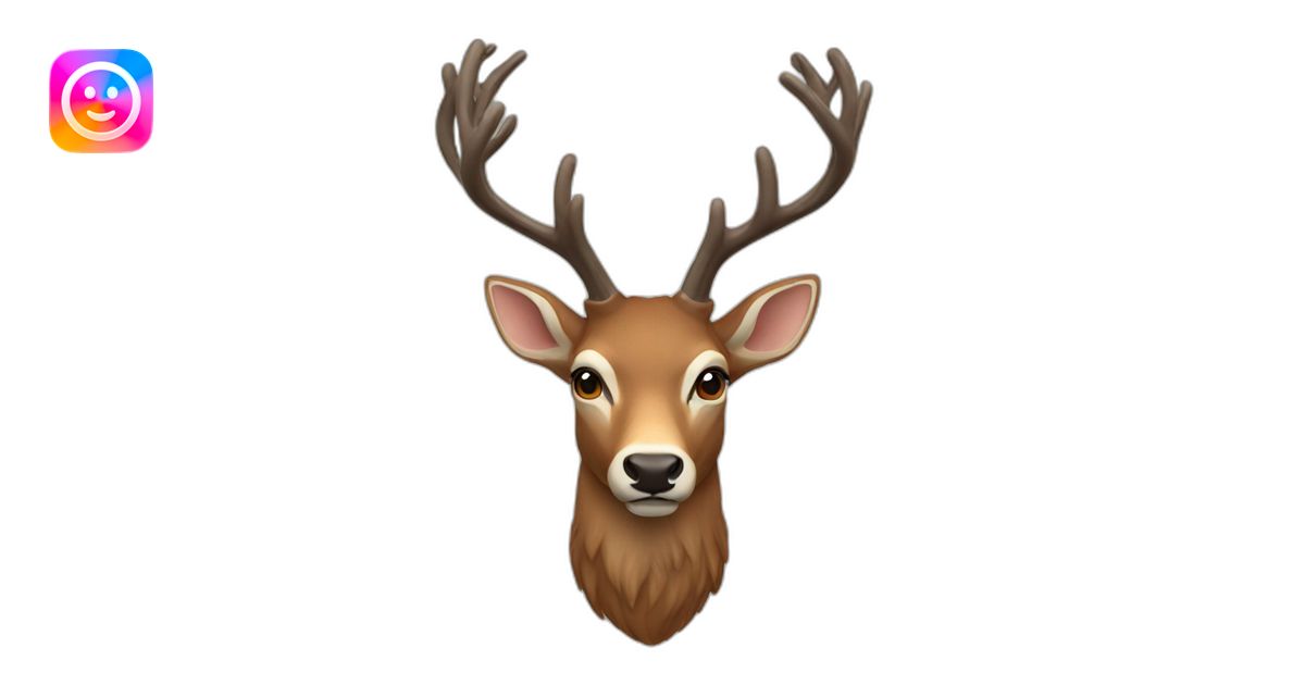 stag emoji | AI Emoji Generator