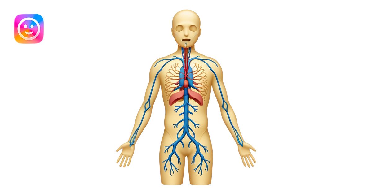 human body nerves emoji | AI Emoji Generator