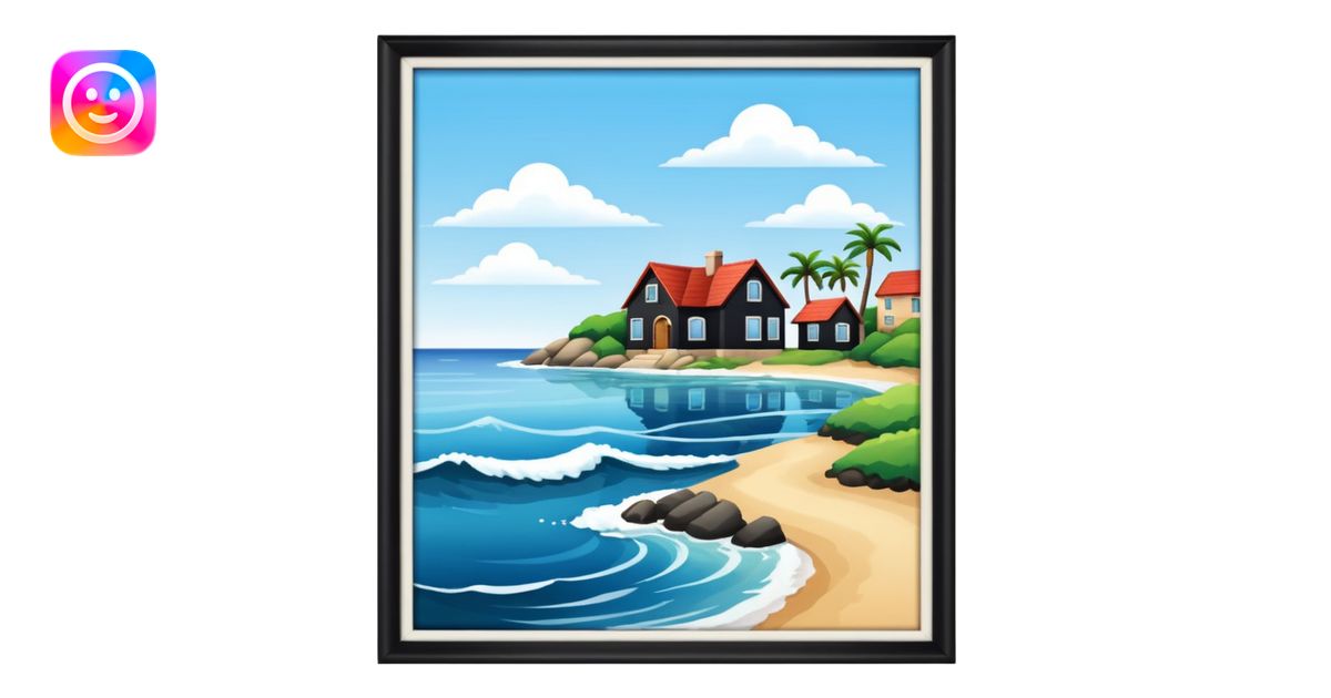 Casa al mare emoji | AI Emoji Generator