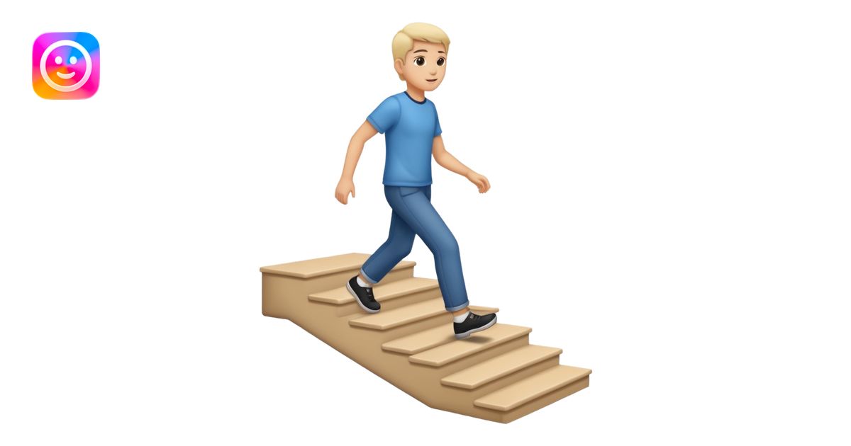 go back two steps emoji | AI Emoji Generator
