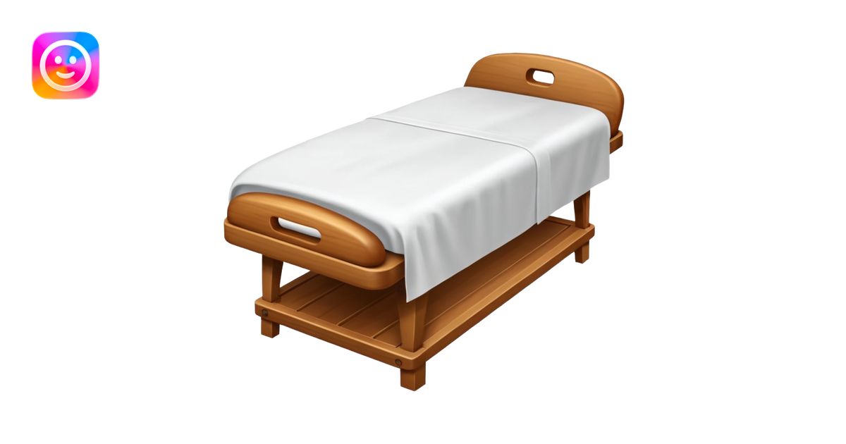 Massage on some special table emoji | AI Emoji Generator