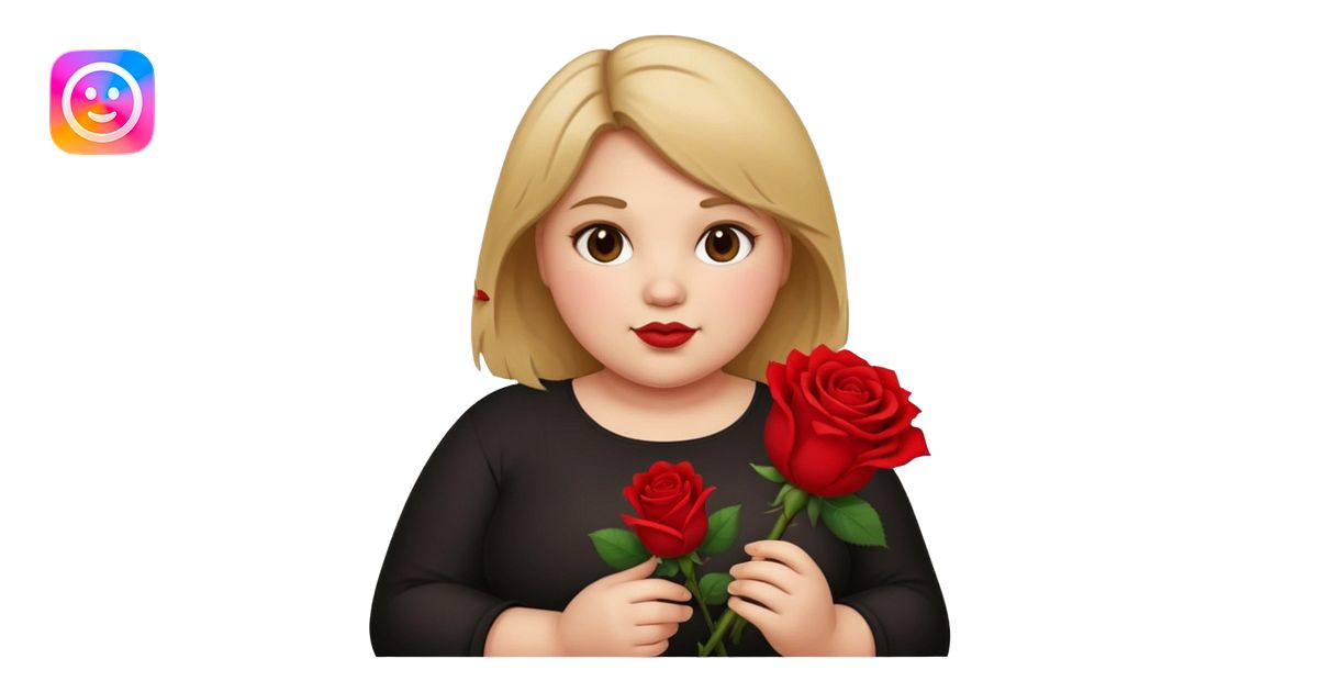 ash Trevino is a fat girl with dirty blonde hair and has a rose in her ...