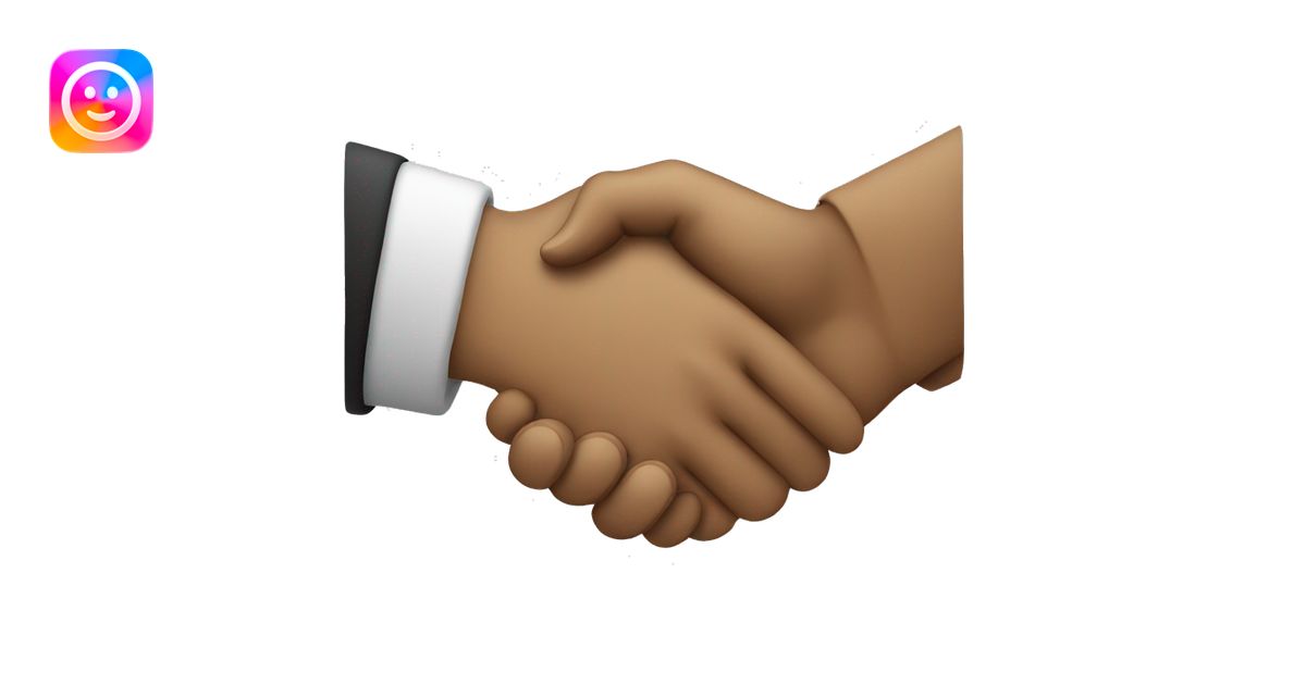 two handshakes emoji | AI Emoji Generator