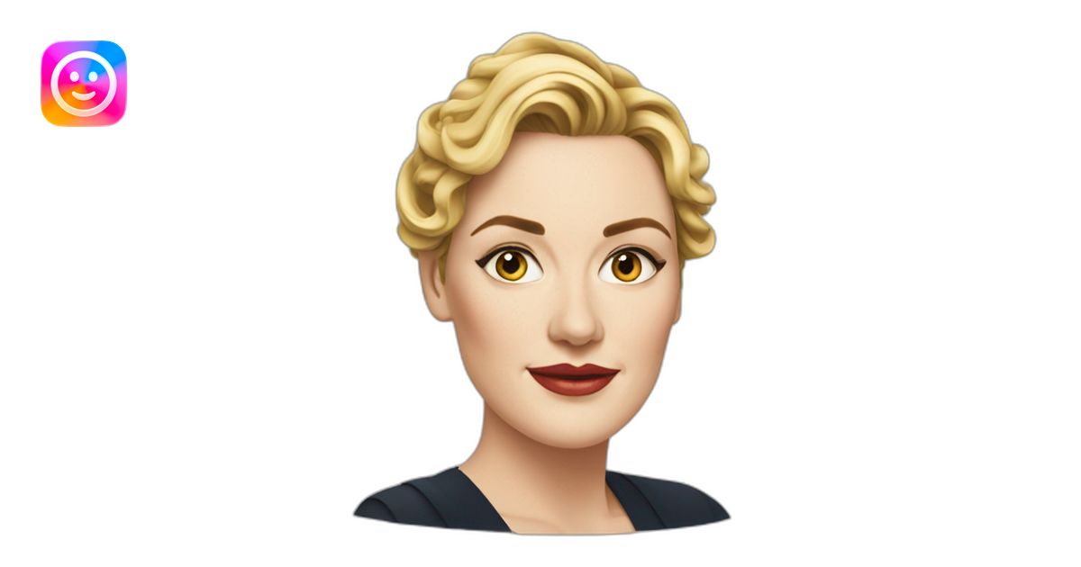 Kate Winslet emoji | AI Emoji Generator