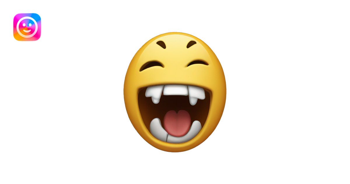 screaming the letters "LOD" emoji | AI Emoji Generator