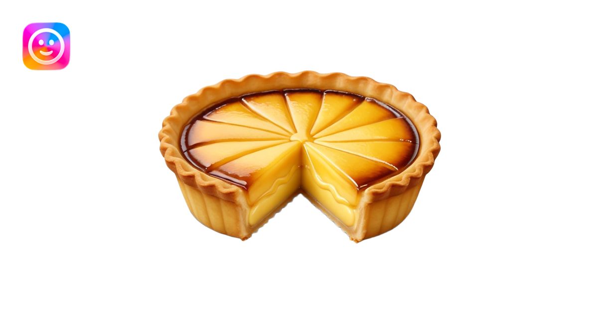 I want a Portuguese custard tart emoji emoji | AI Emoji Generator