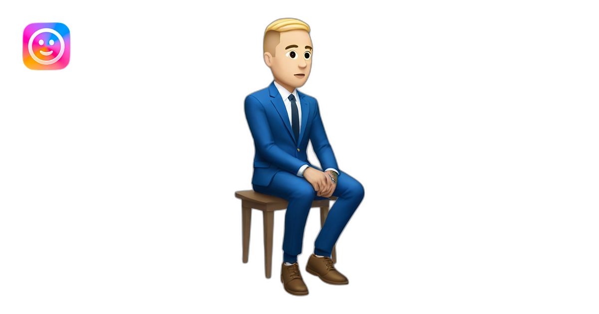 mac miller with a blonde comb over skin fade wearing a blue suit on ...