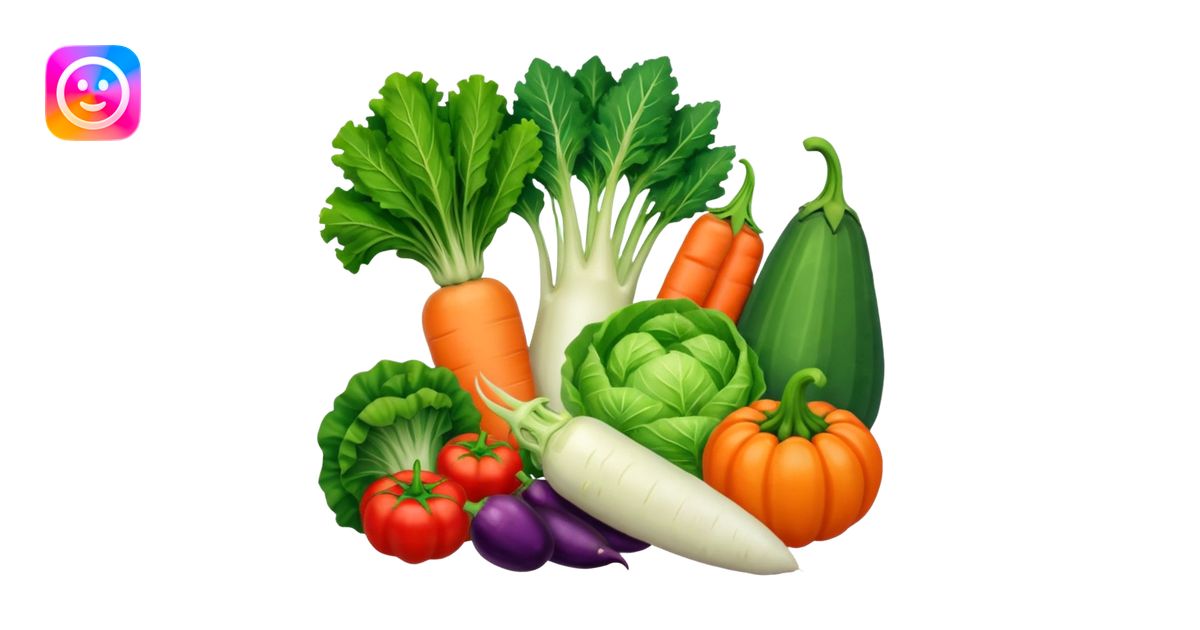 vegetables emoji | AI Emoji Generator