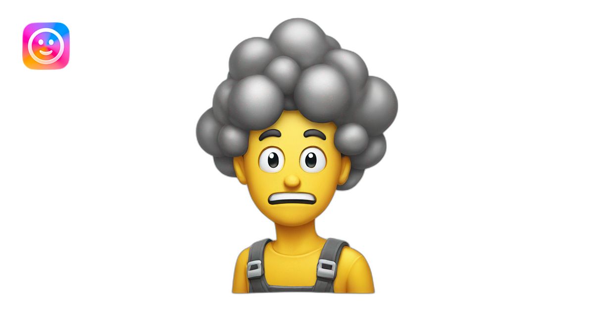 Atomic Fart emoji | AI Emoji Generator