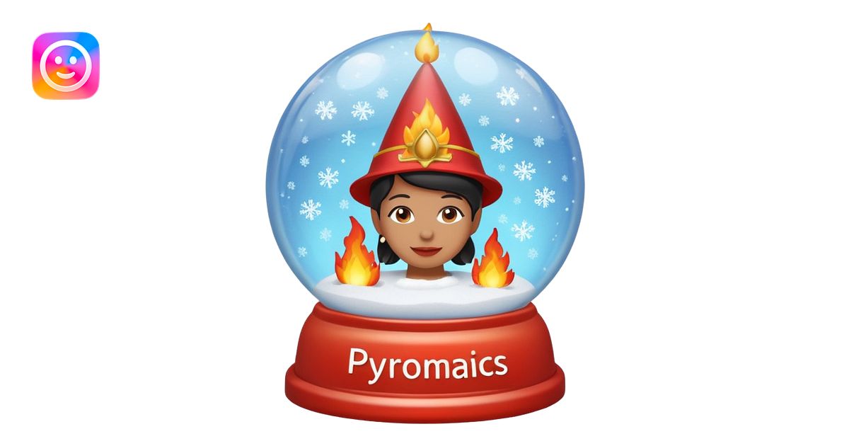 Can you make snow globes cooperative with fire and have the text ...