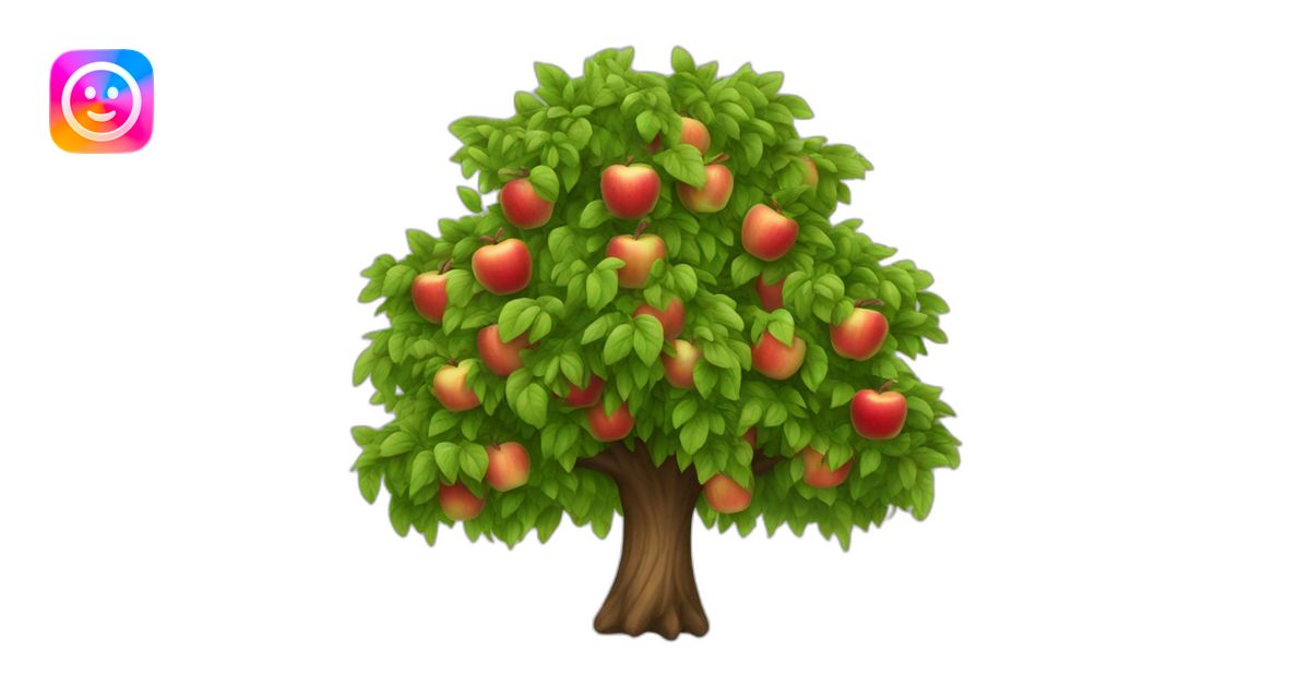 apple tree emoji | AI Emoji Generator