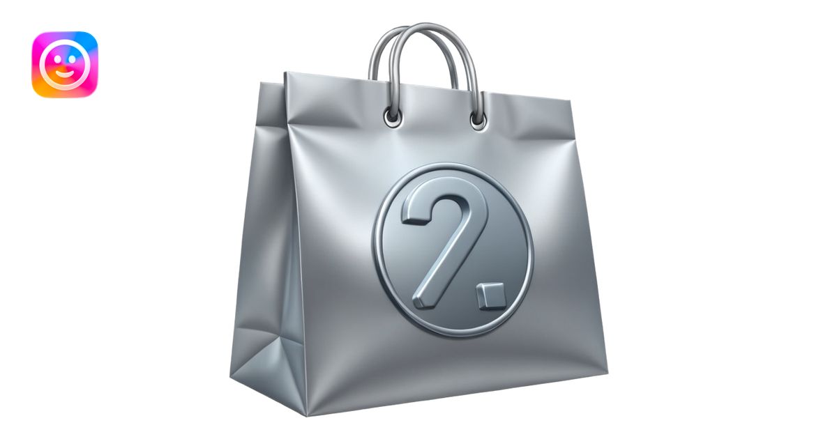 The percentage (%) symbol on the package emoji | AI Emoji Generator