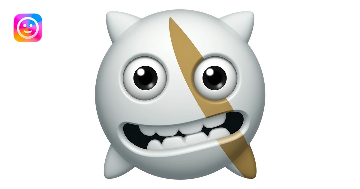 Make the normal difficulty from geometry dash emoji | AI Emoji Generator