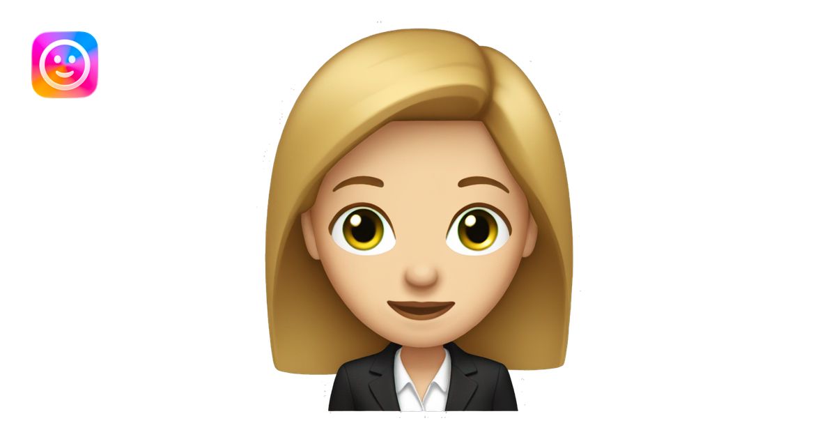 executive woman, long straight golden brown hair, green eyes, black ...