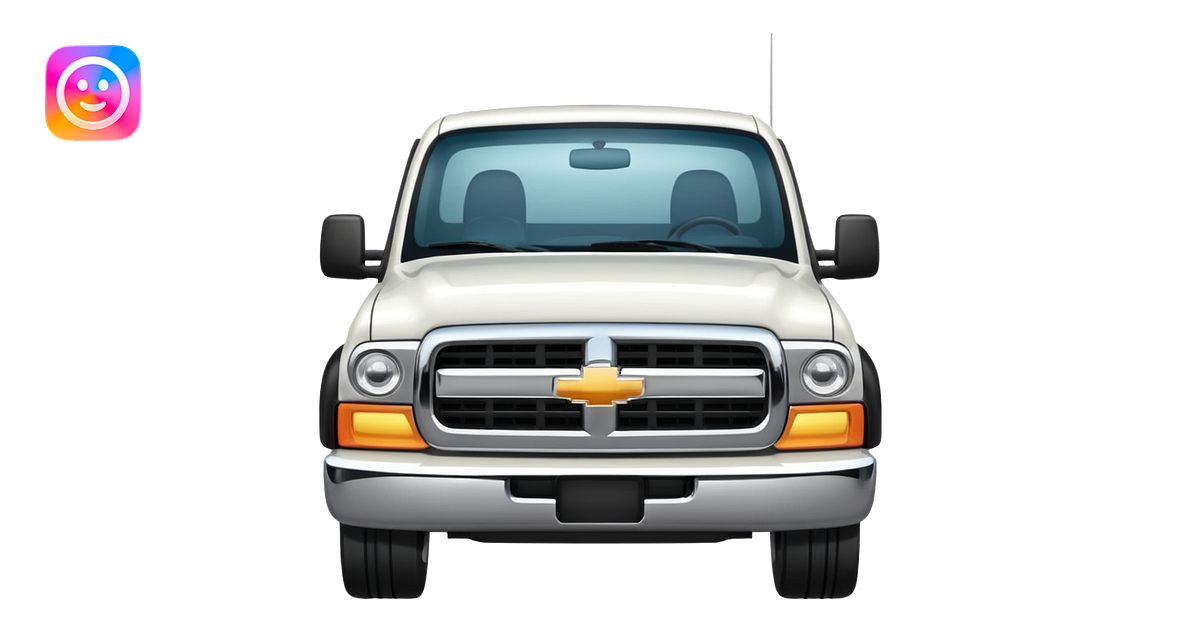 white car truck emoji | AI Emoji Generator