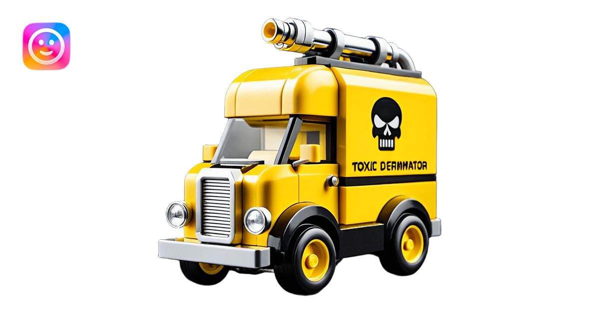 Heroic Lego SuperBug Ron’s toxic-oozing exterminator thorax ...