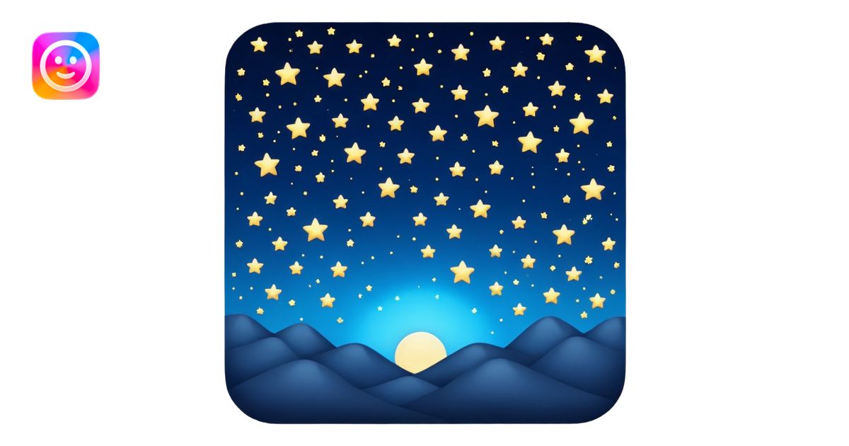 Best night emoji emoji | AI Emoji Generator