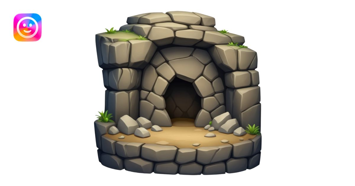 den WITHOUT LION emoji | AI Emoji Generator
