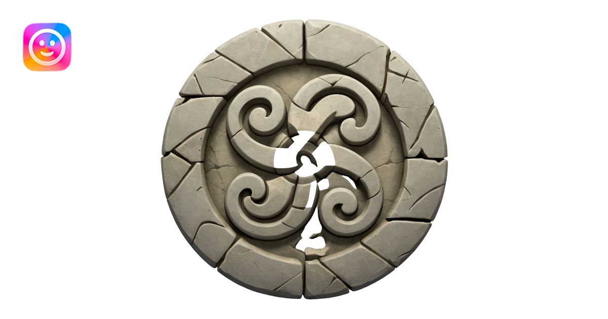 Triskelion emoji | AI Emoji Generator
