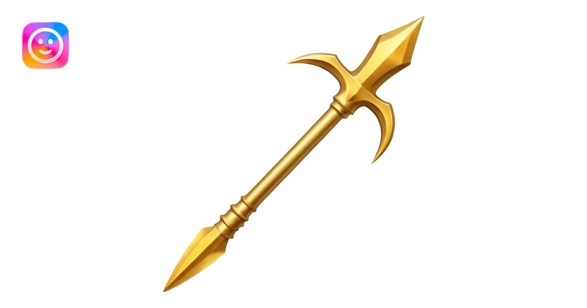 golden spear emoji | AI Emoji Generator