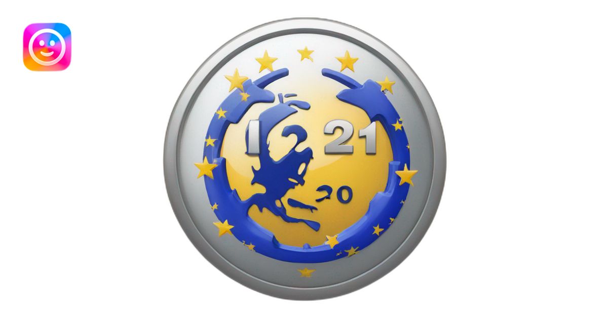 EU task force emblem with text "1210" emoji | AI Emoji Generator