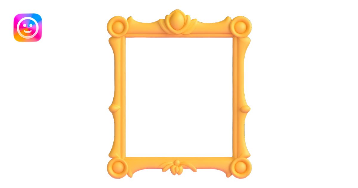 photograph picture frame emoji | AI Emoji Generator