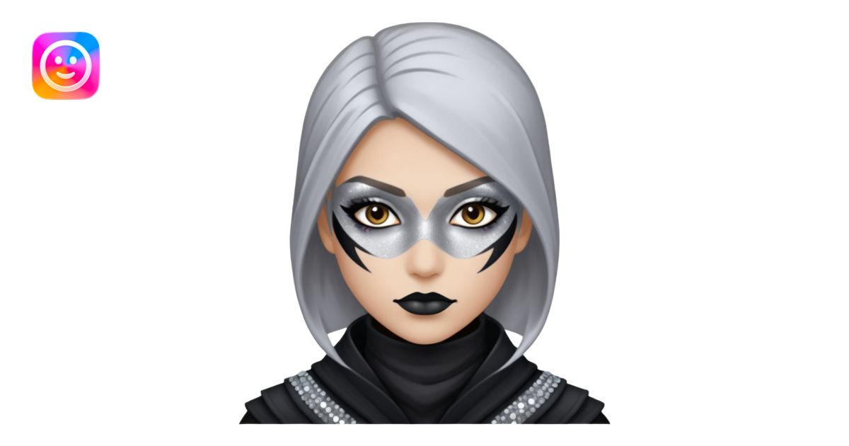 Glitter assassin emoji | AI Emoji Generator