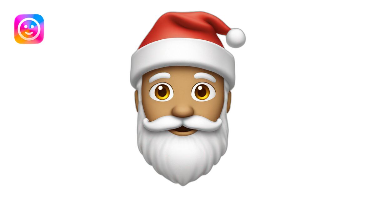 santa claus emoji | AI Emoji Generator